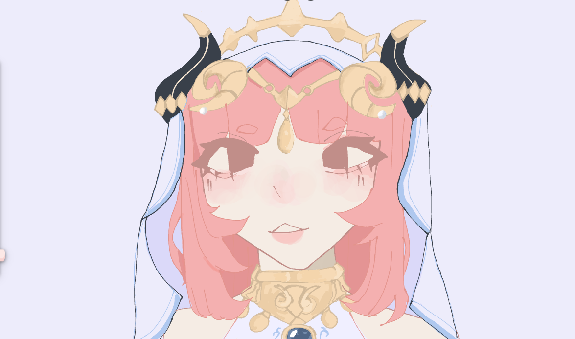 Nilou fan art finished!!! Genshin Impact | HoYoLAB