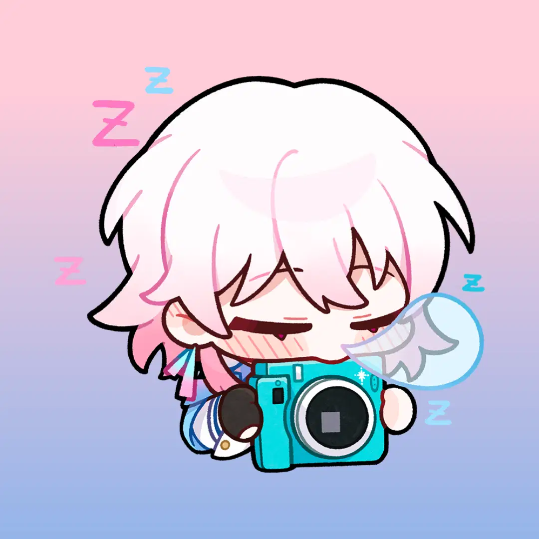 March 7th Emoji Icons~ 💗💙 Honkai: Star Rail | HoYoLAB