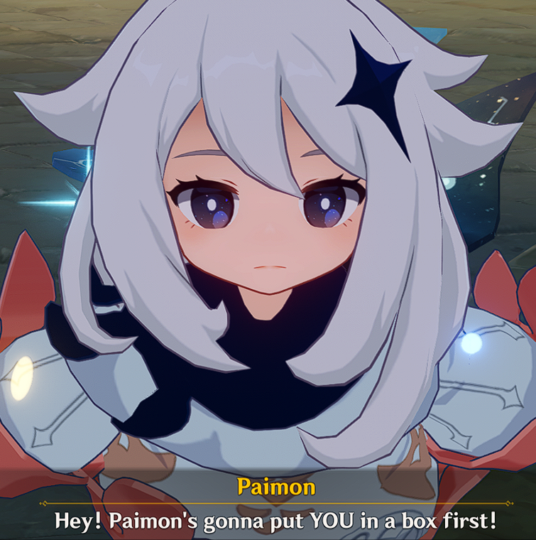 Paimon unknown goddess lol Genshin Impact | HoYoLAB