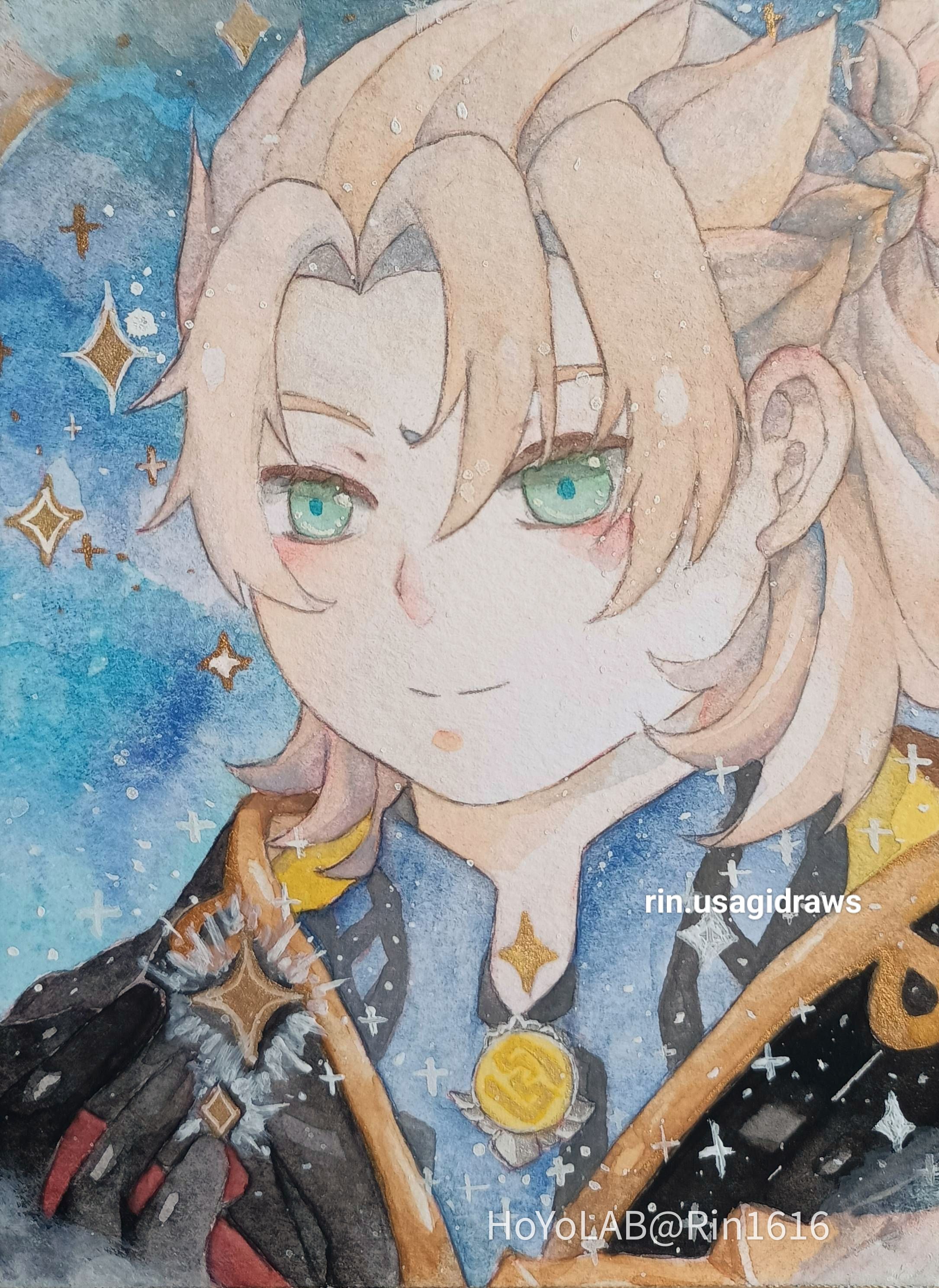 The stars and the snow Genshin Impact | HoYoLAB
