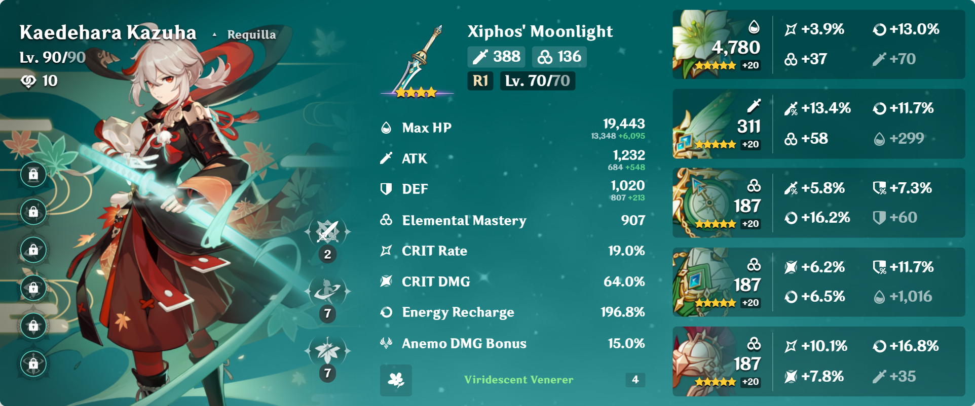 The New Sword: Xiphos' Moonlight Genshin Impact | HoYoLAB