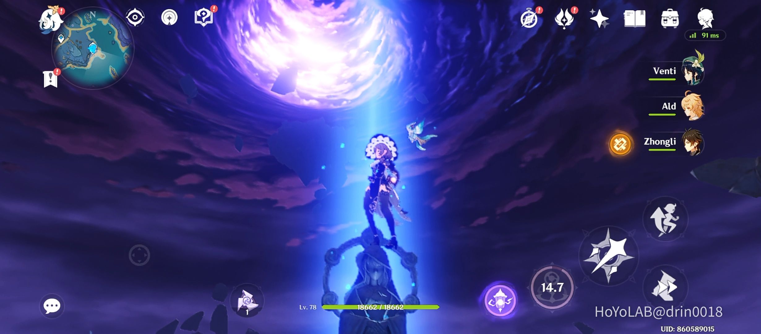 My electro archon. Genshin Impact | HoYoLAB
