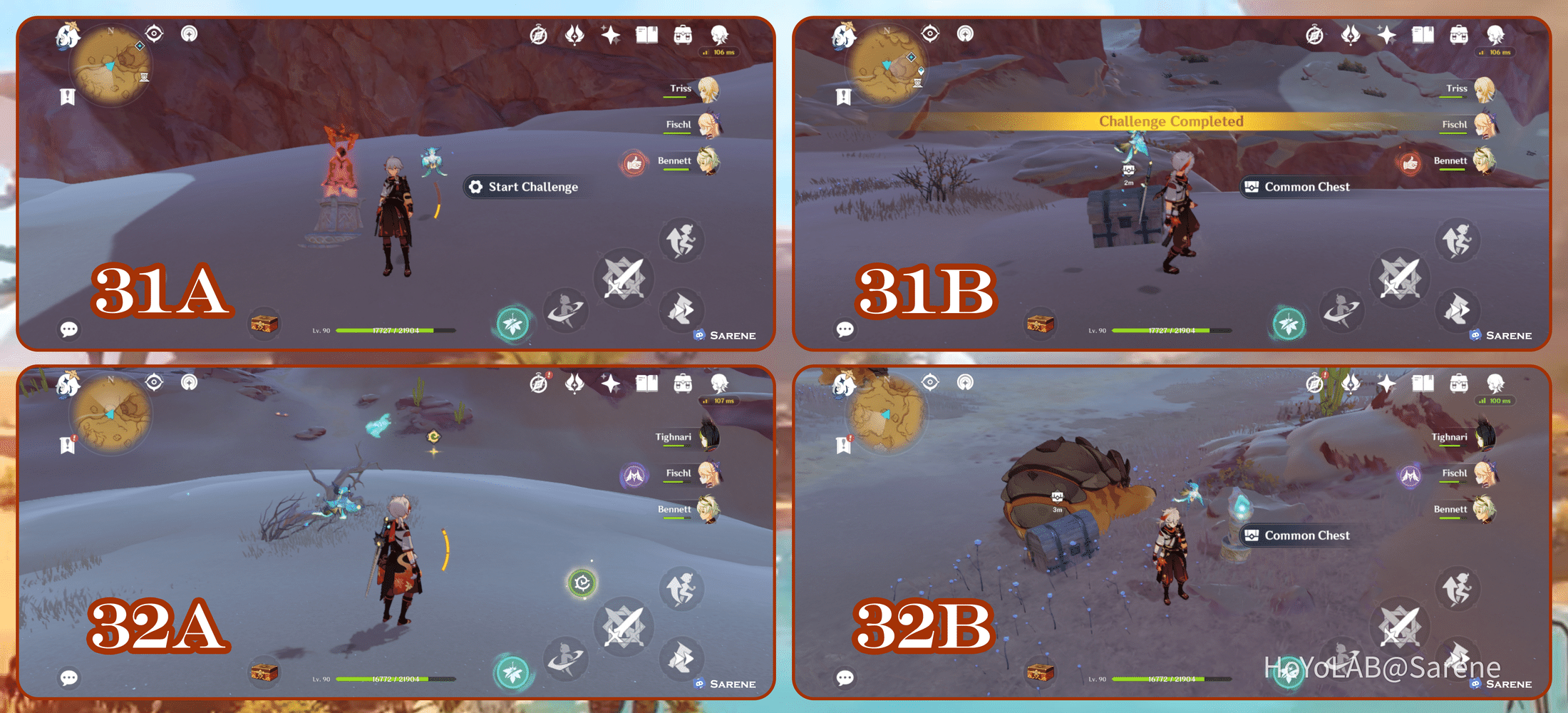 [Version 3.1] All Land of Lower Setekh Common Chests (71 Total) Genshin ...