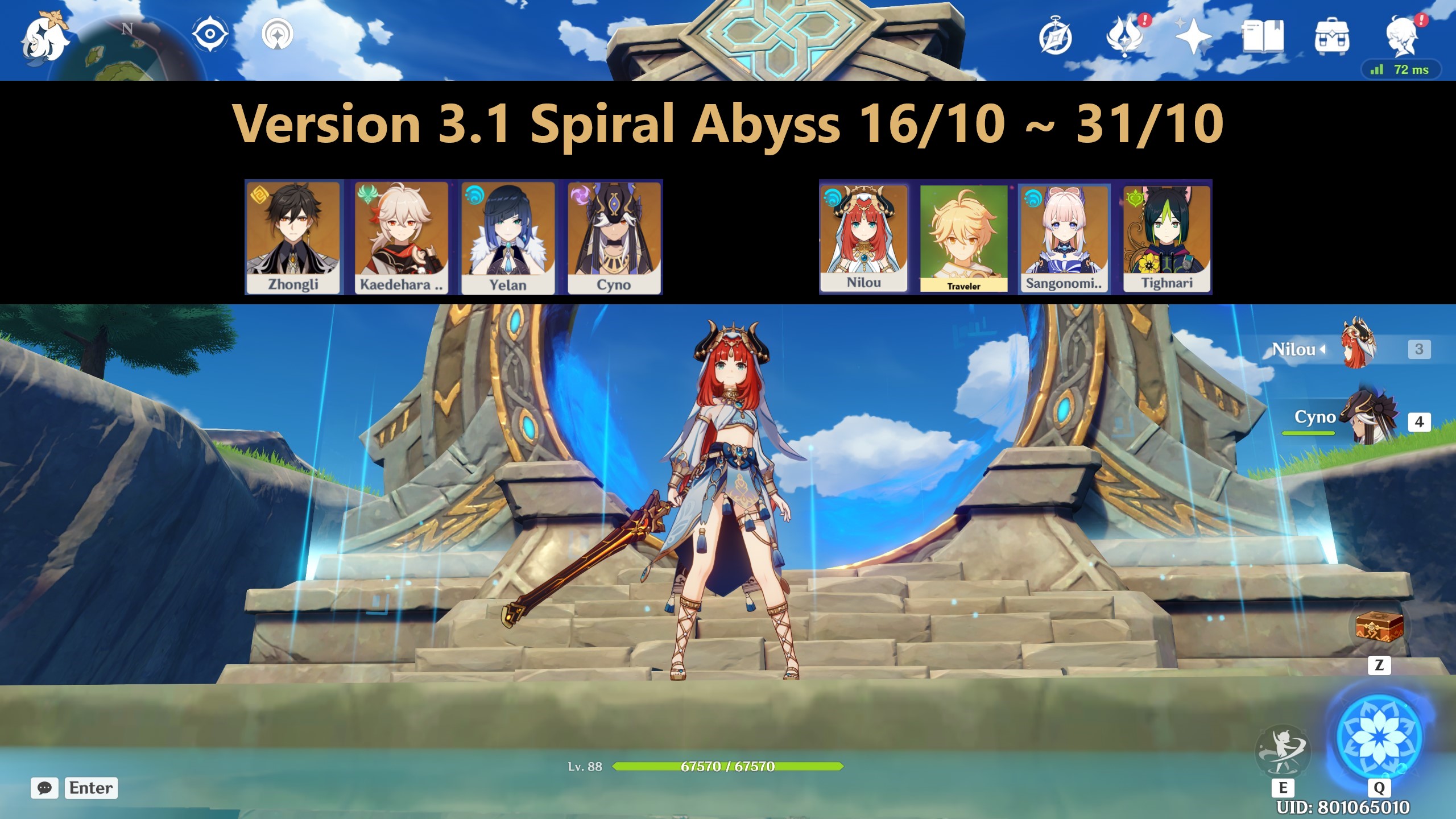 V3.1 Spiral Abyss Floor 9 -12: Dendro comp is pretty cool Genshin ...