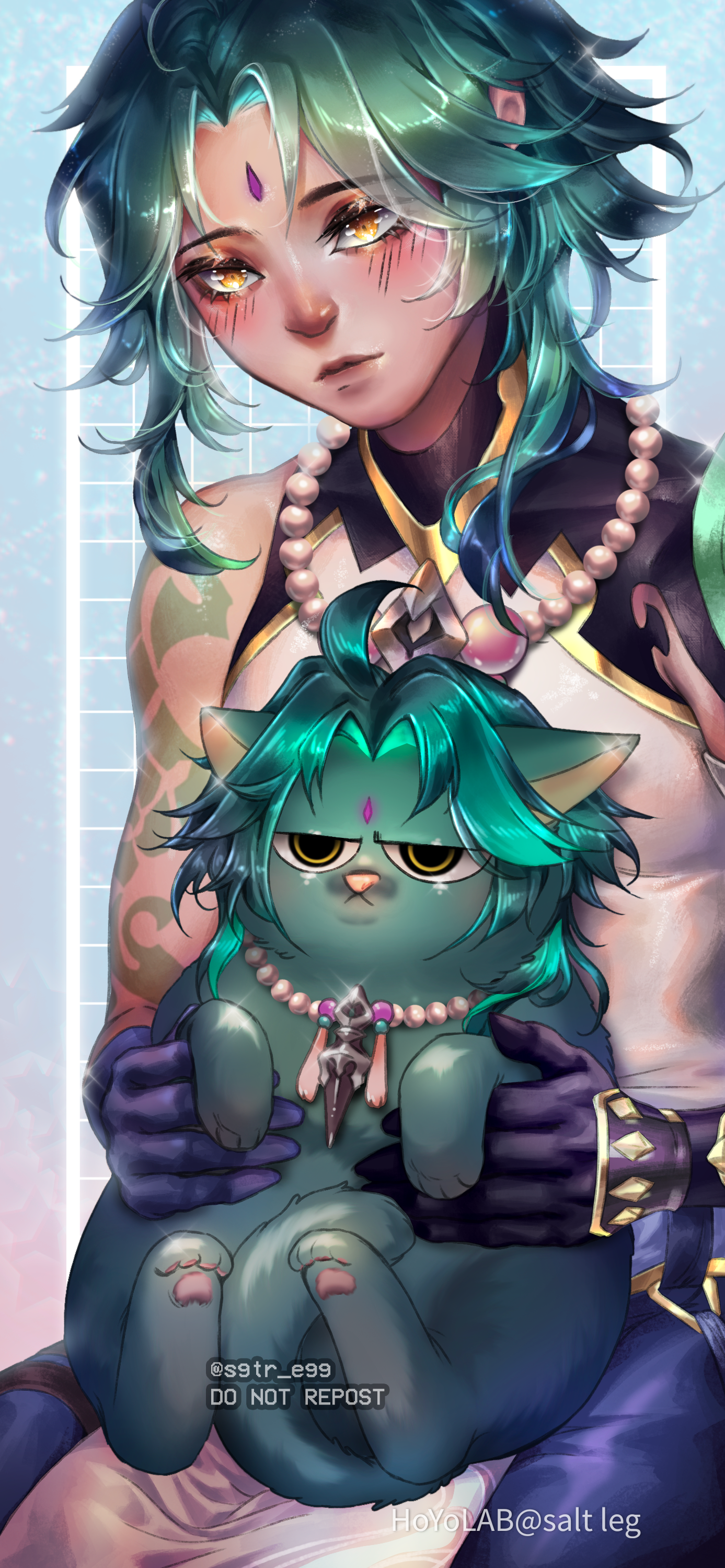 Kitty xiao and scara!!! Genshin Impact | HoYoLAB
