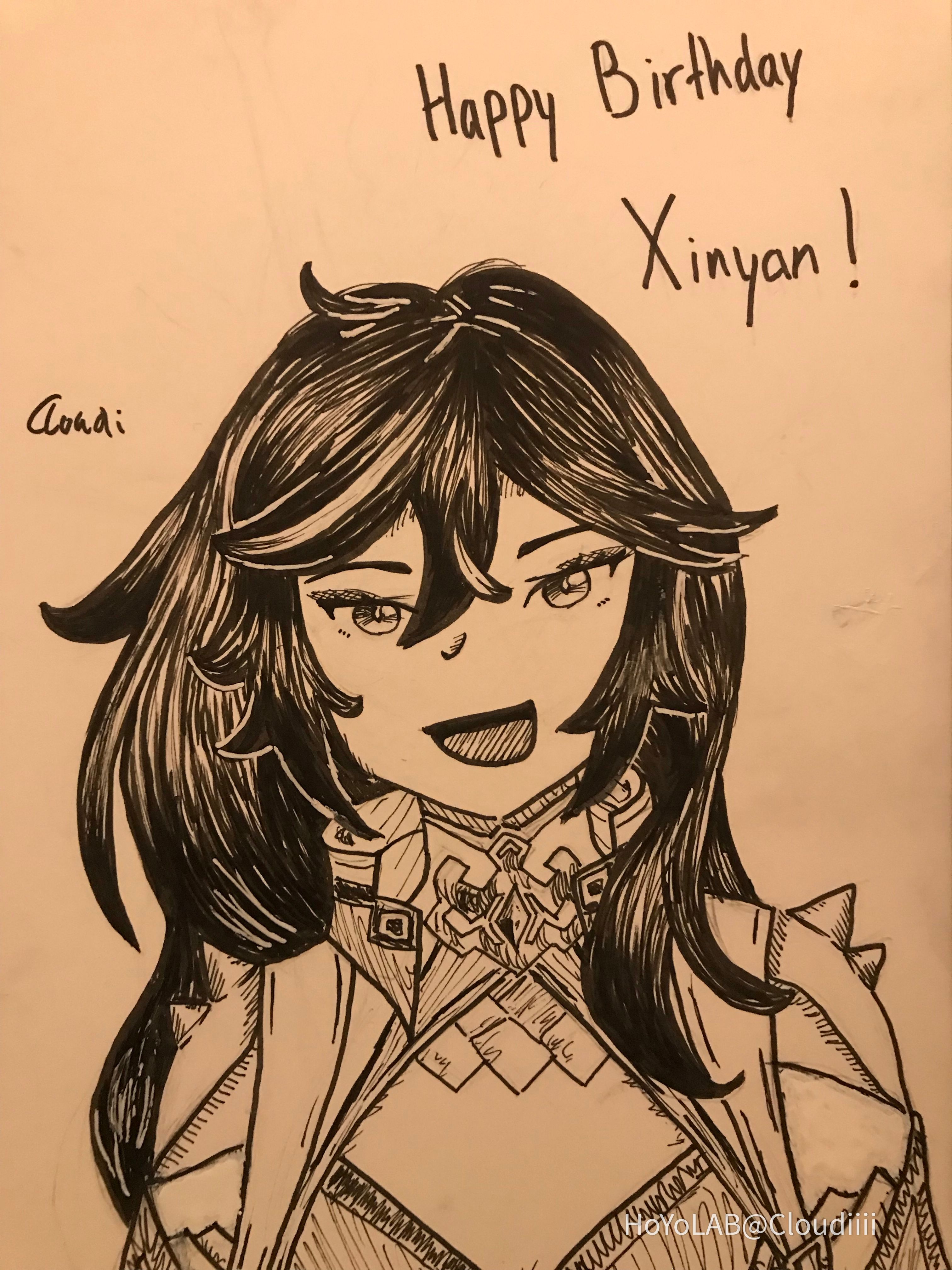 Happy Birthday Xinyan!! Genshin Impact | HoYoLAB