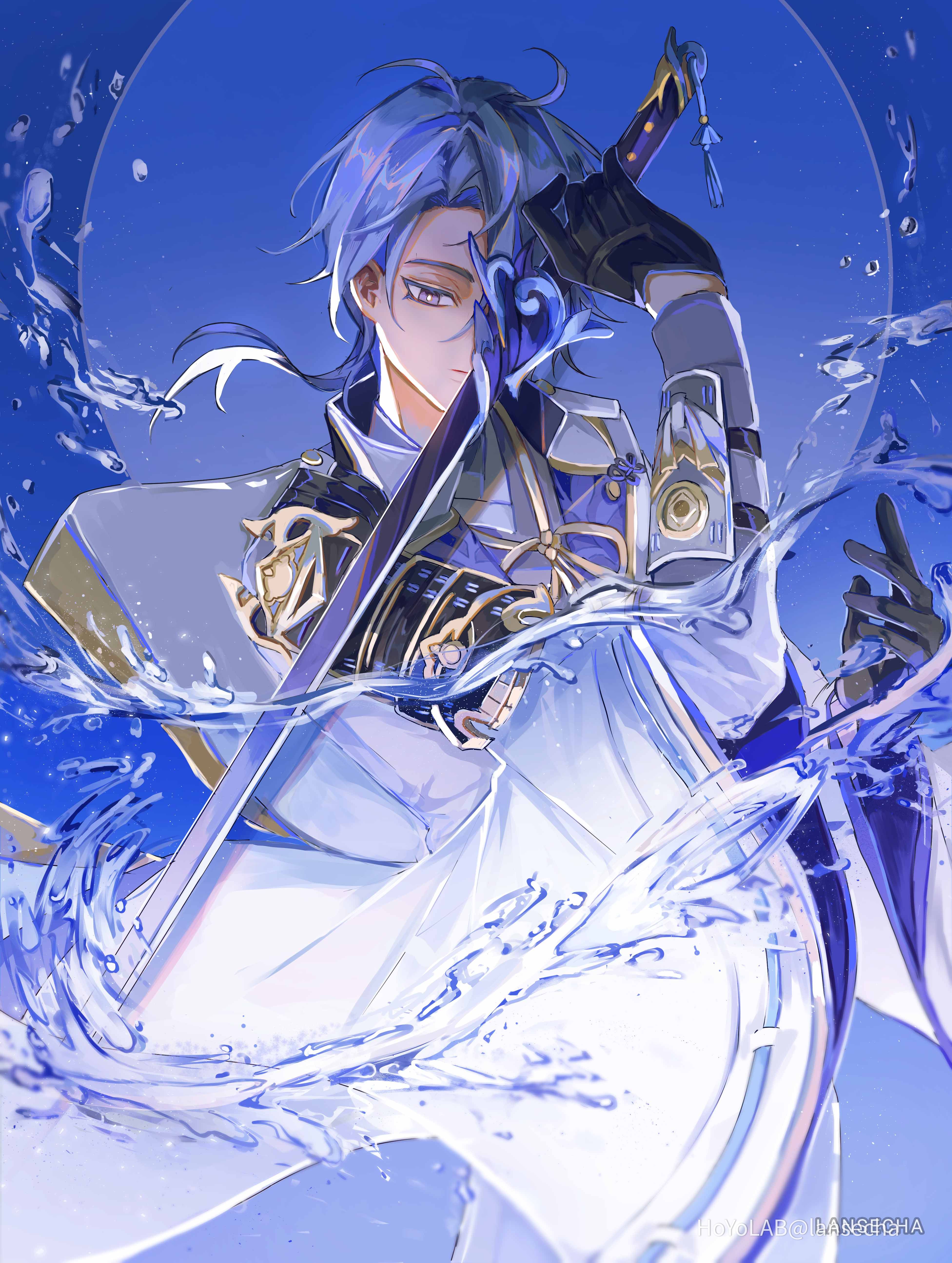 kamisato ayato Genshin Impact | HoYoLAB