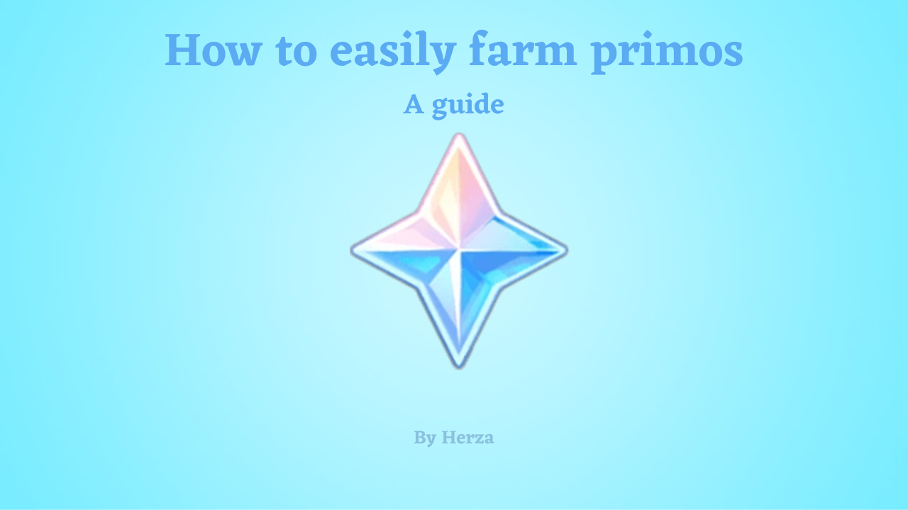 How to easily farm primos (300 fates in 30 weeks) Genshin Impact | HoYoLAB