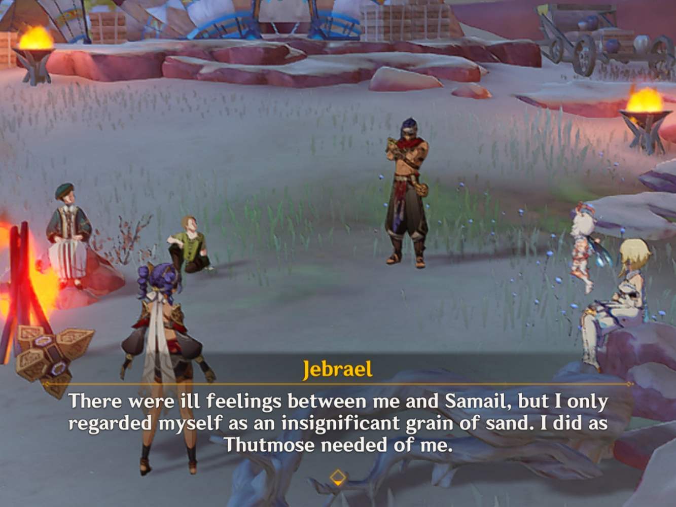 [Genshin Analysis] A mere grain of sand - Jebrael's story Genshin ...