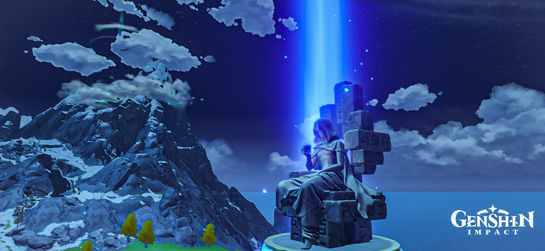 Dragonspine from Rex Lapis' statue Genshin Impact | HoYoLAB