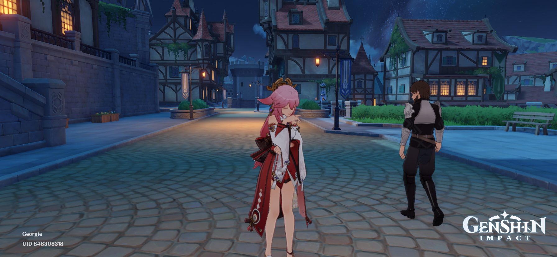 Pretty Miko Genshin Impact | HoYoLAB