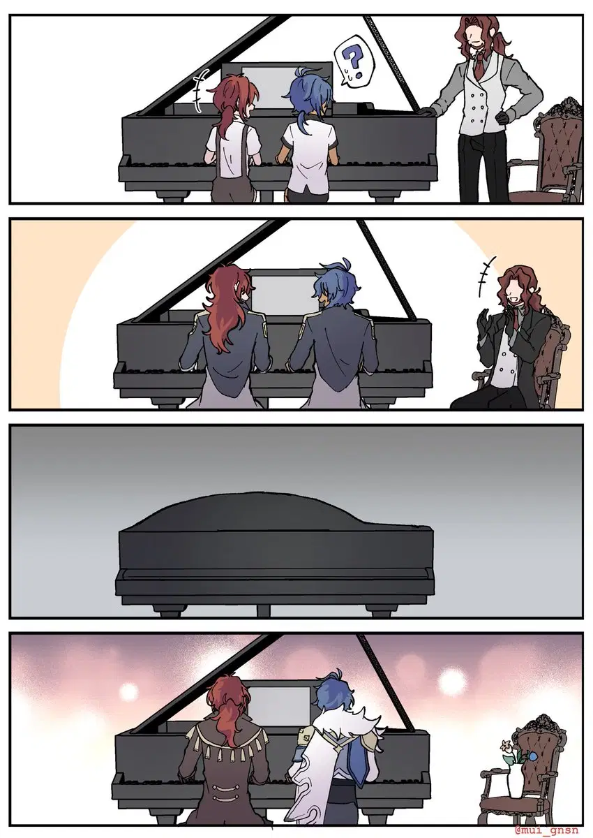 Diluc and keaya dad didn't go six feet down Genshin Impact | HoYoLAB