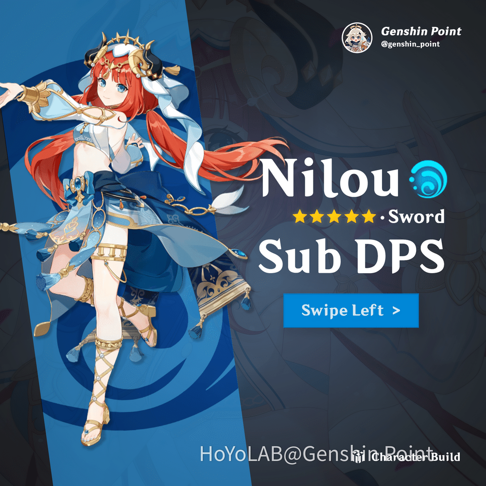 Nilou - Sub DPS Build Genshin Impact | HoYoLAB
