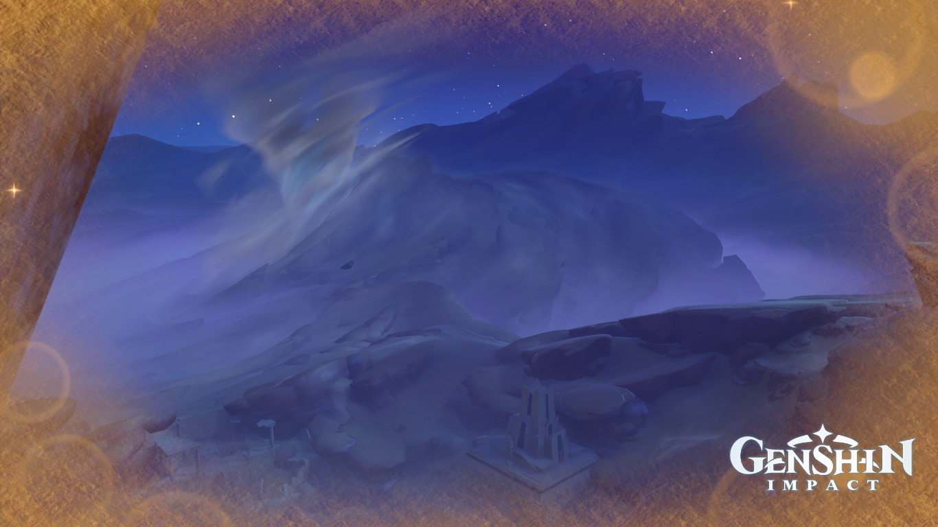 Great Red Sand Genshin Impact | HoYoLAB