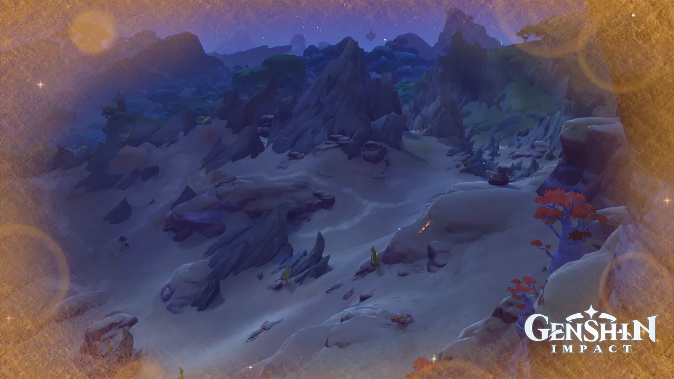Great Red Sand Genshin Impact | HoYoLAB