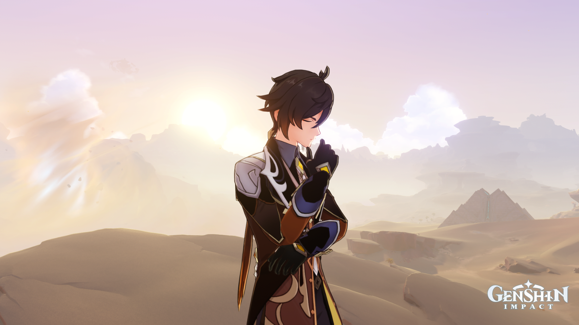 Zhongli thinking. Genshin Impact | HoYoLAB