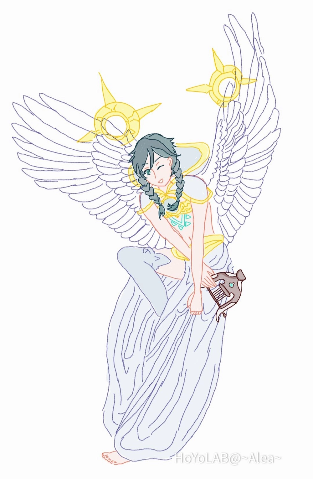 Venti Archon outfit Genshin Impact | HoYoLAB