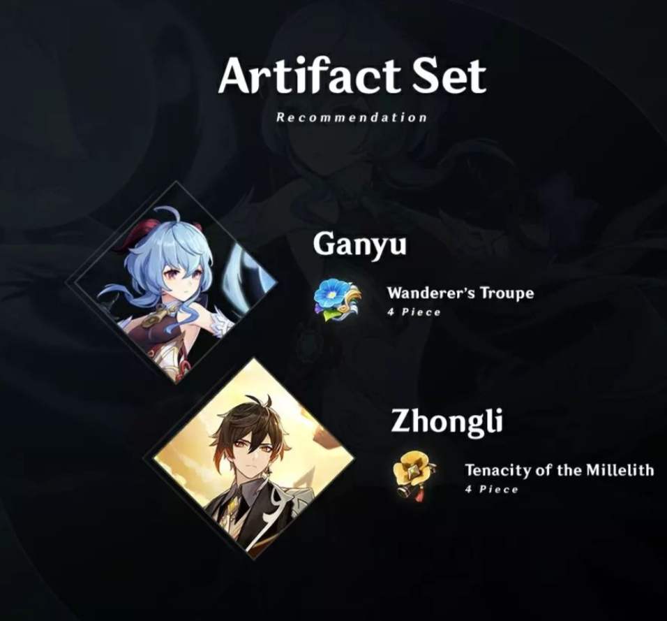 Ganyu reverse melt comp Genshin Impact | HoYoLAB