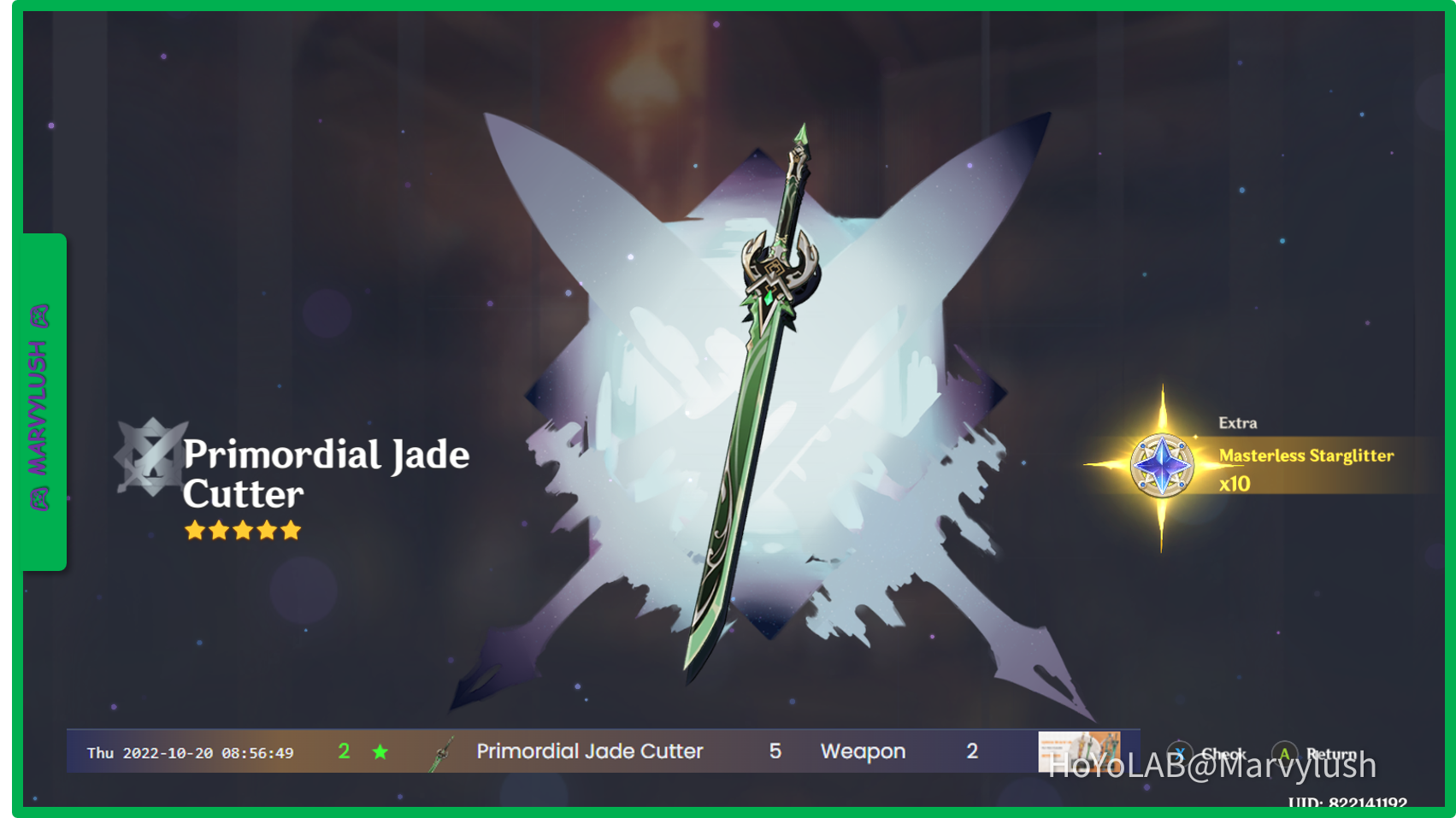 8th win on weapons banner Genshin Impact | HoYoLAB