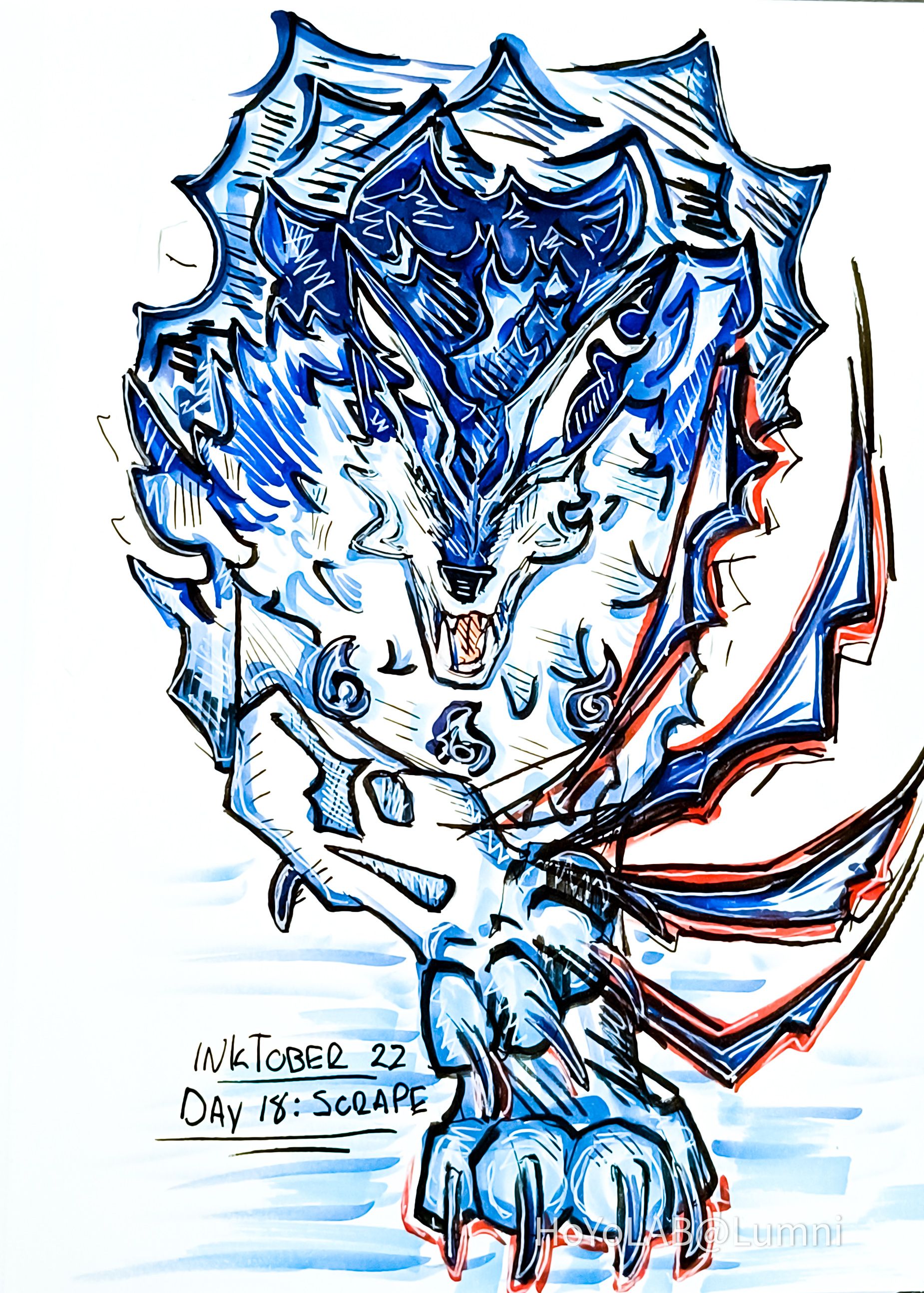 Andrius for Inktober Genshin Impact | HoYoLAB