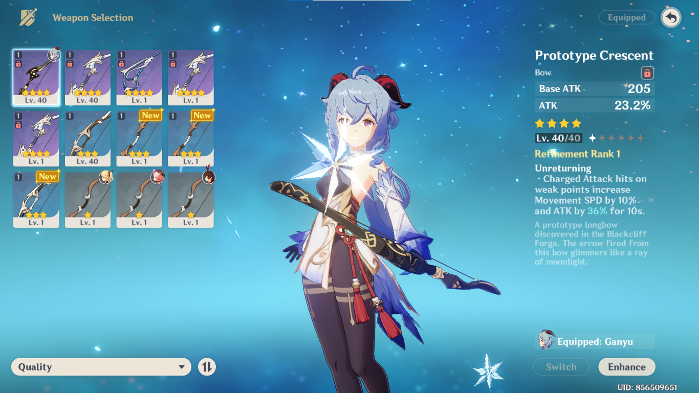 whats better prototype crescent or the stringless Genshin Impact | HoYoLAB