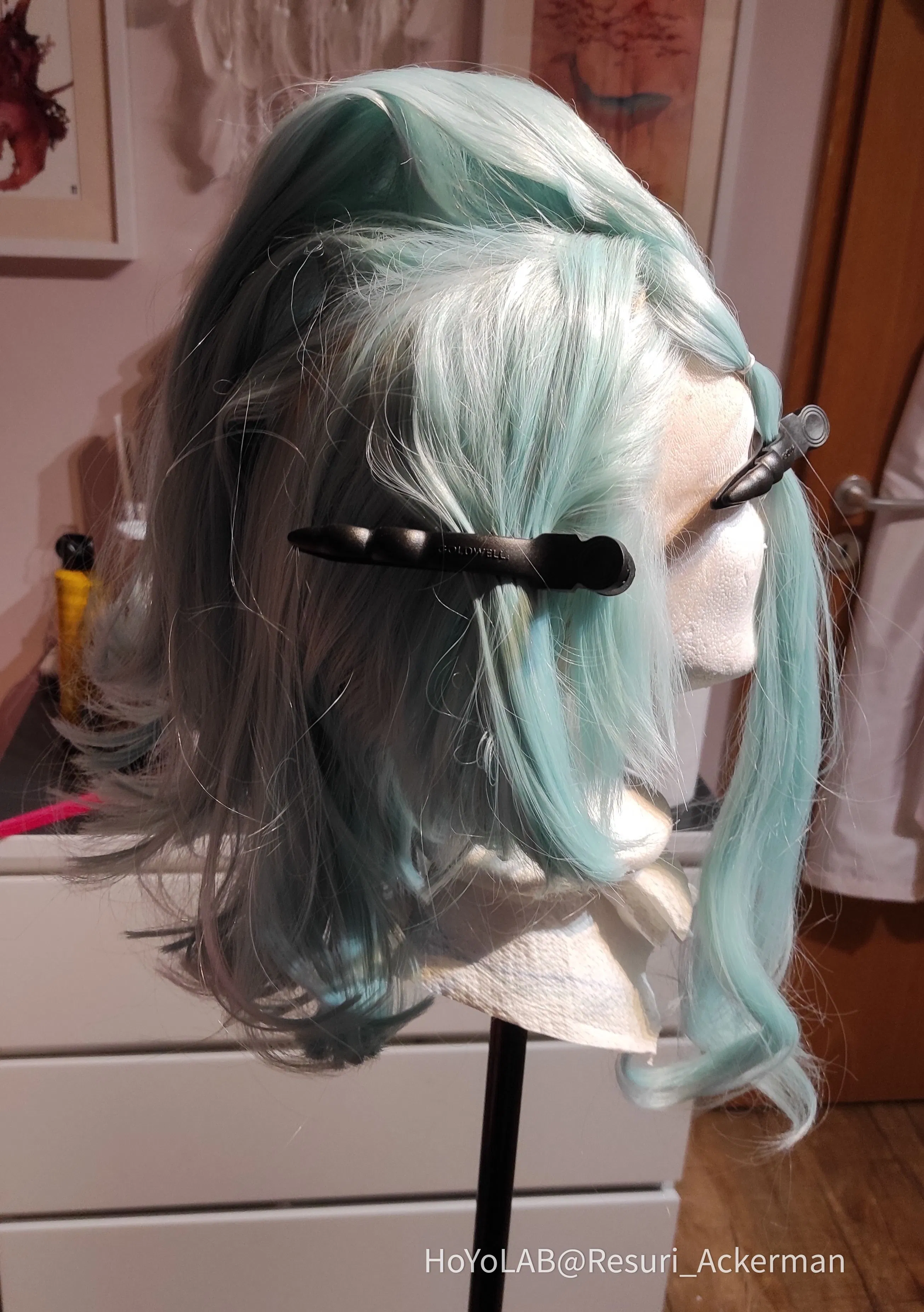 Il Dottore Omega Build Costume progress 💙 Part 6 the Reveal 📸 Genshin ...