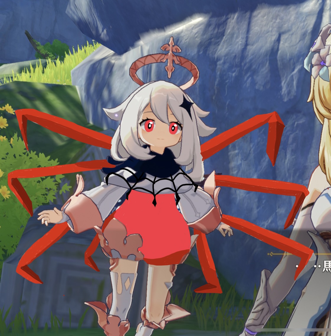 Cursed Paimon: Spider-mon! Genshin Impact | HoYoLAB