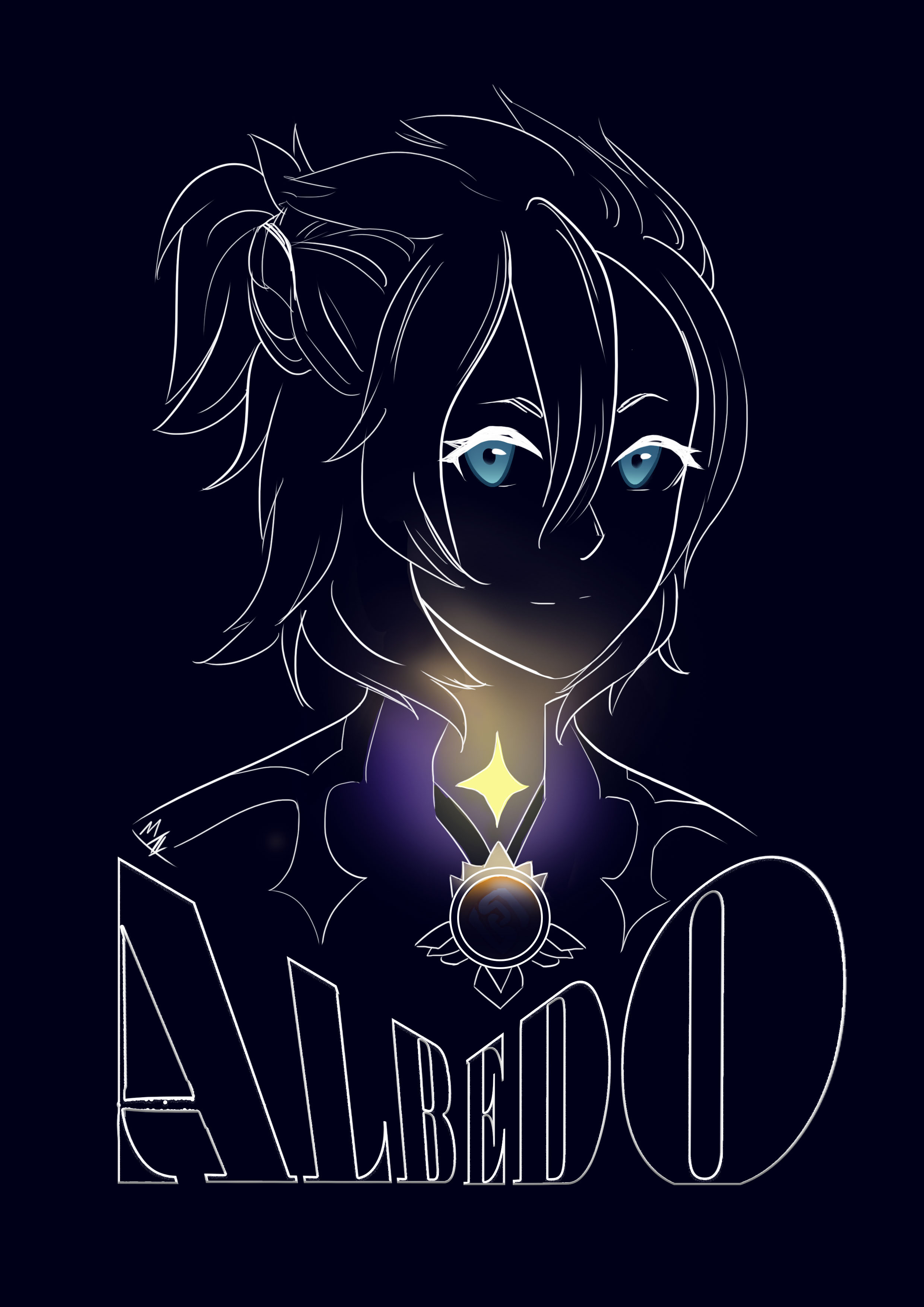 Graphic Albedo Genshin Impact | HoYoLAB