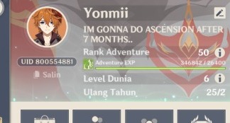 exp Genshin Impact | HoYoLAB