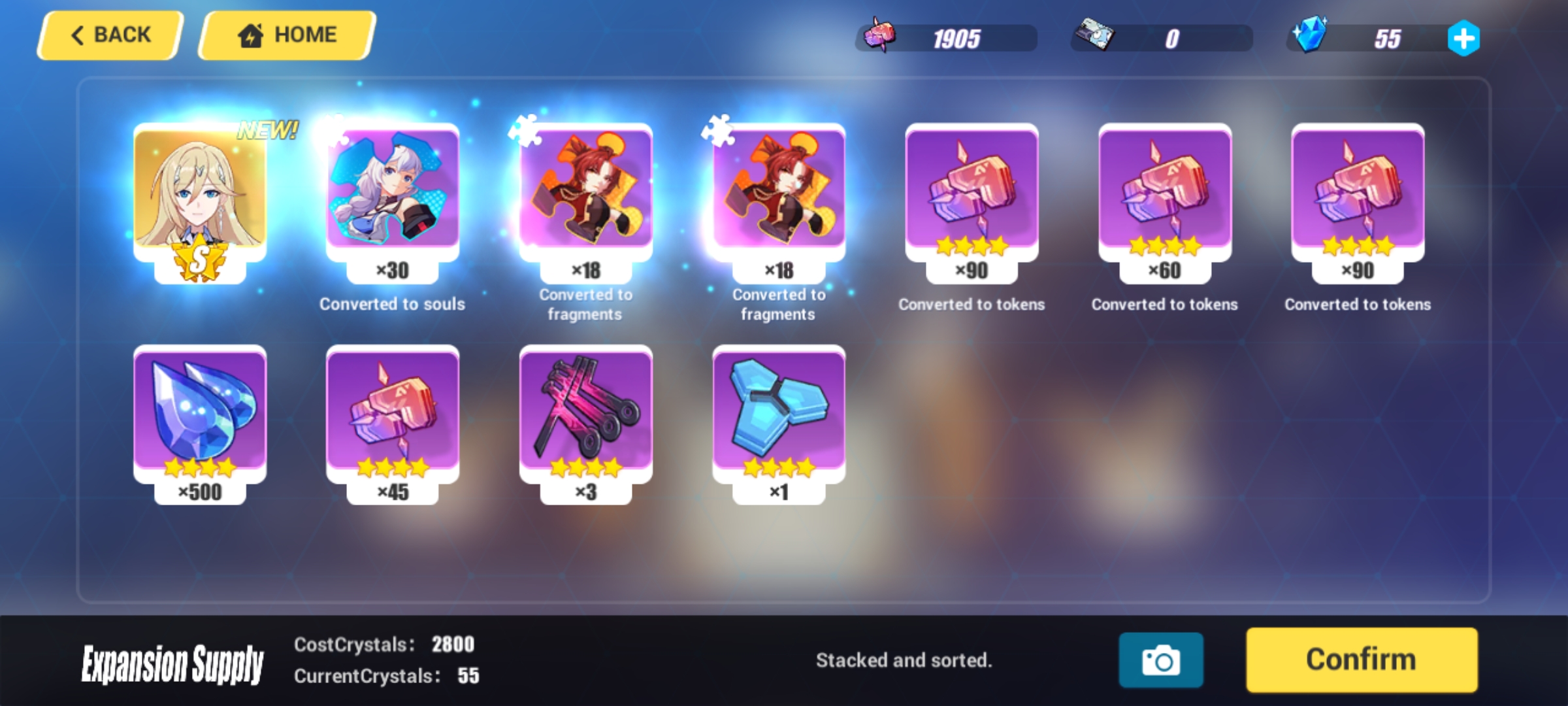 Lucky or unlucky?... i dont know, i just want too gacha 😅 Honkai Impact ...