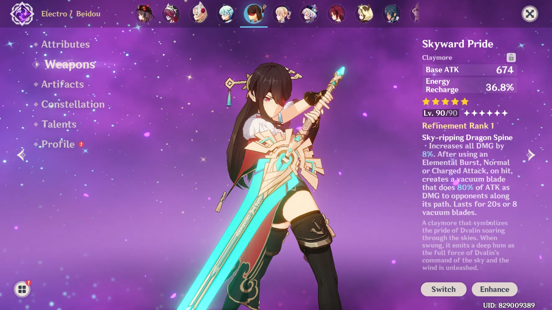 Detailed Beidou Guide Genshin Impact | HoYoLAB