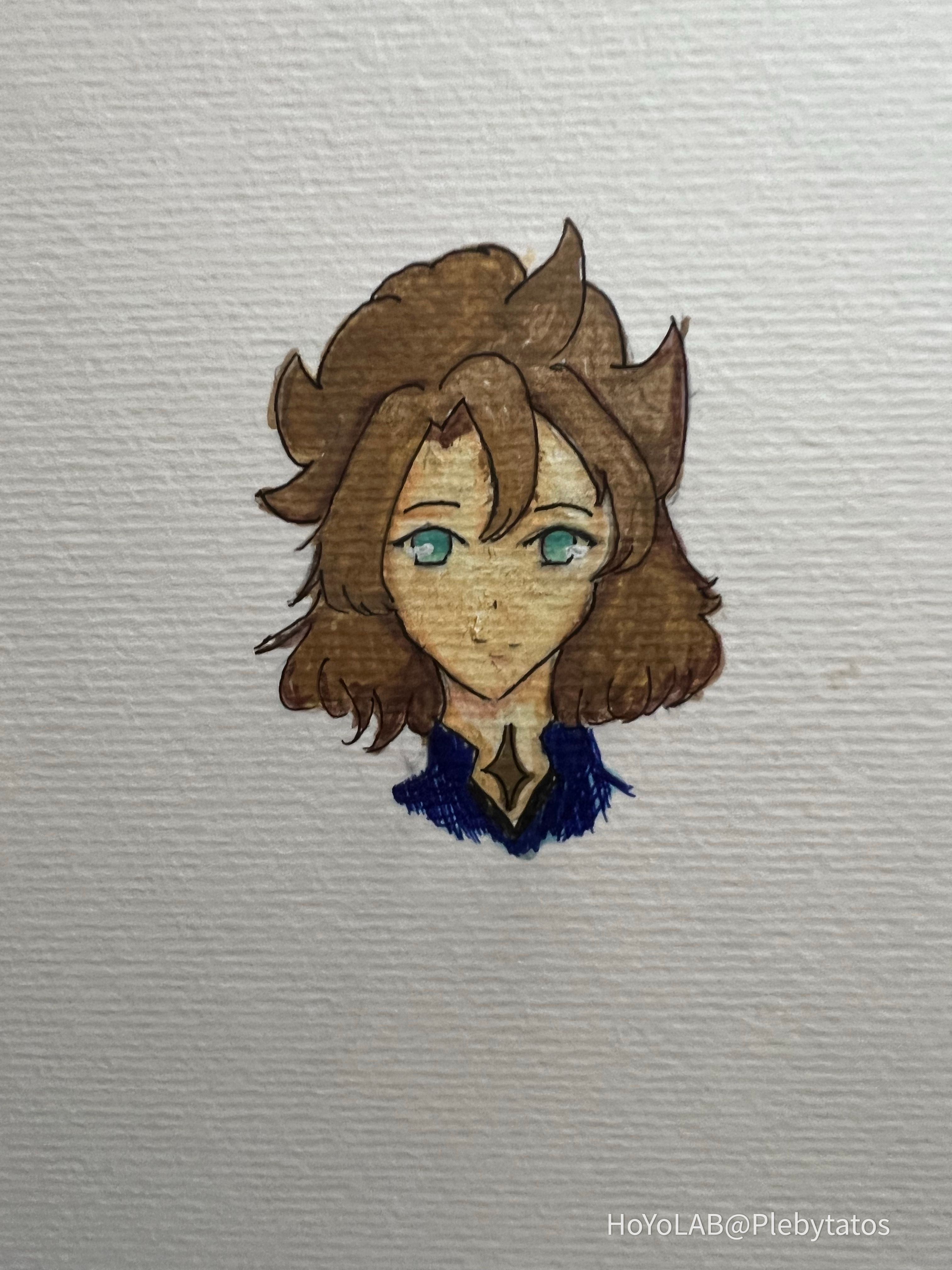 Albedo (with brown hair) Genshin Impact | HoYoLAB