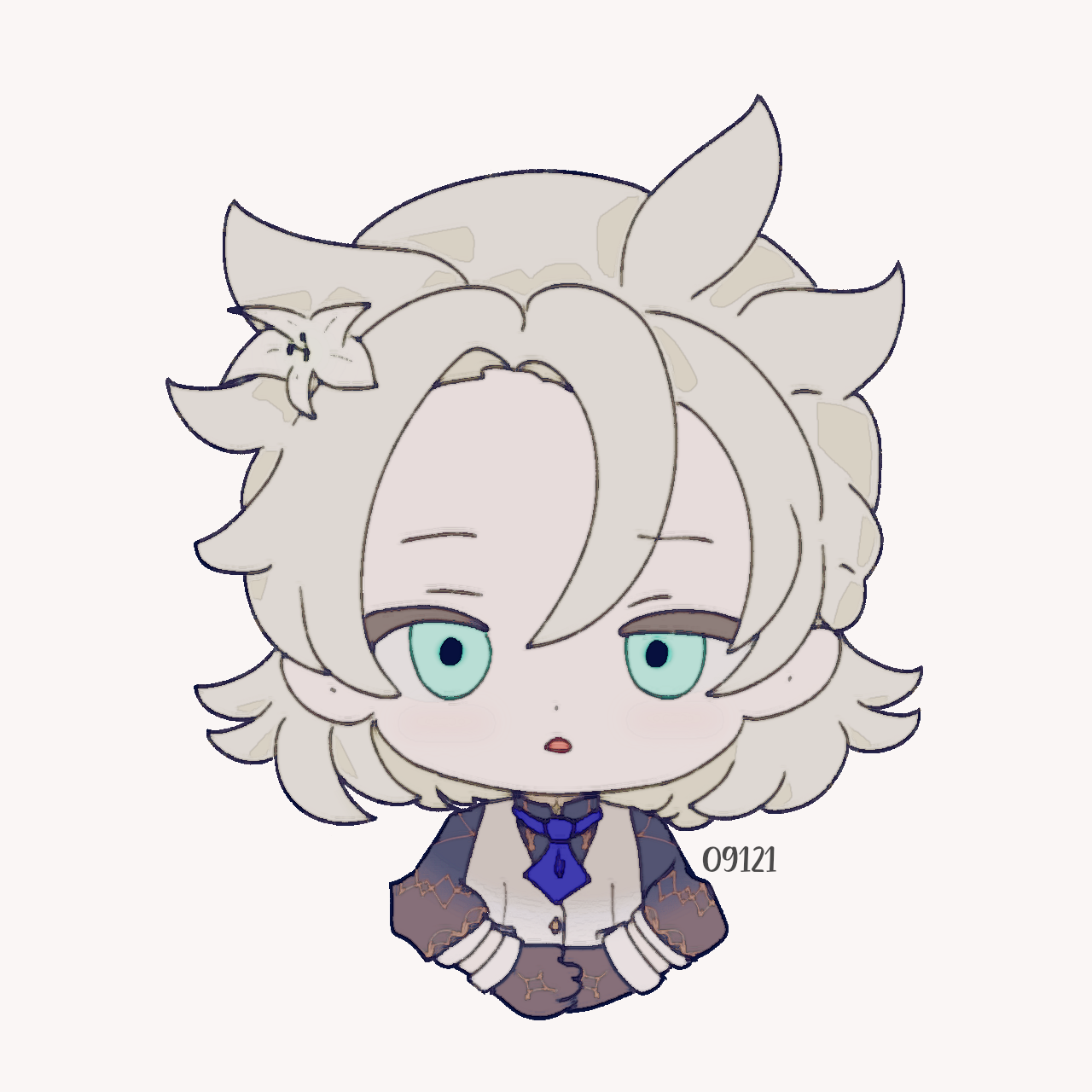 Albedo sticker Genshin Impact | HoYoLAB