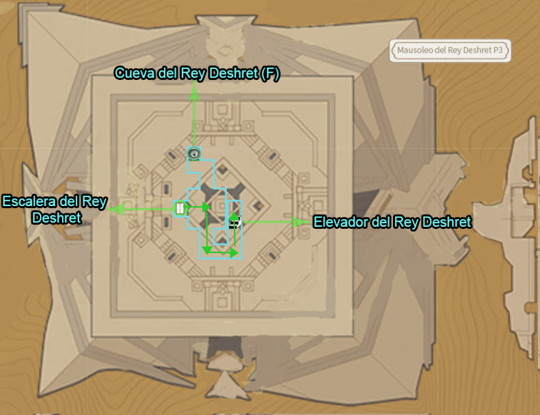 Guía de la [Exploración interior del Mausoleo del Rey Deshret – P3] que ...