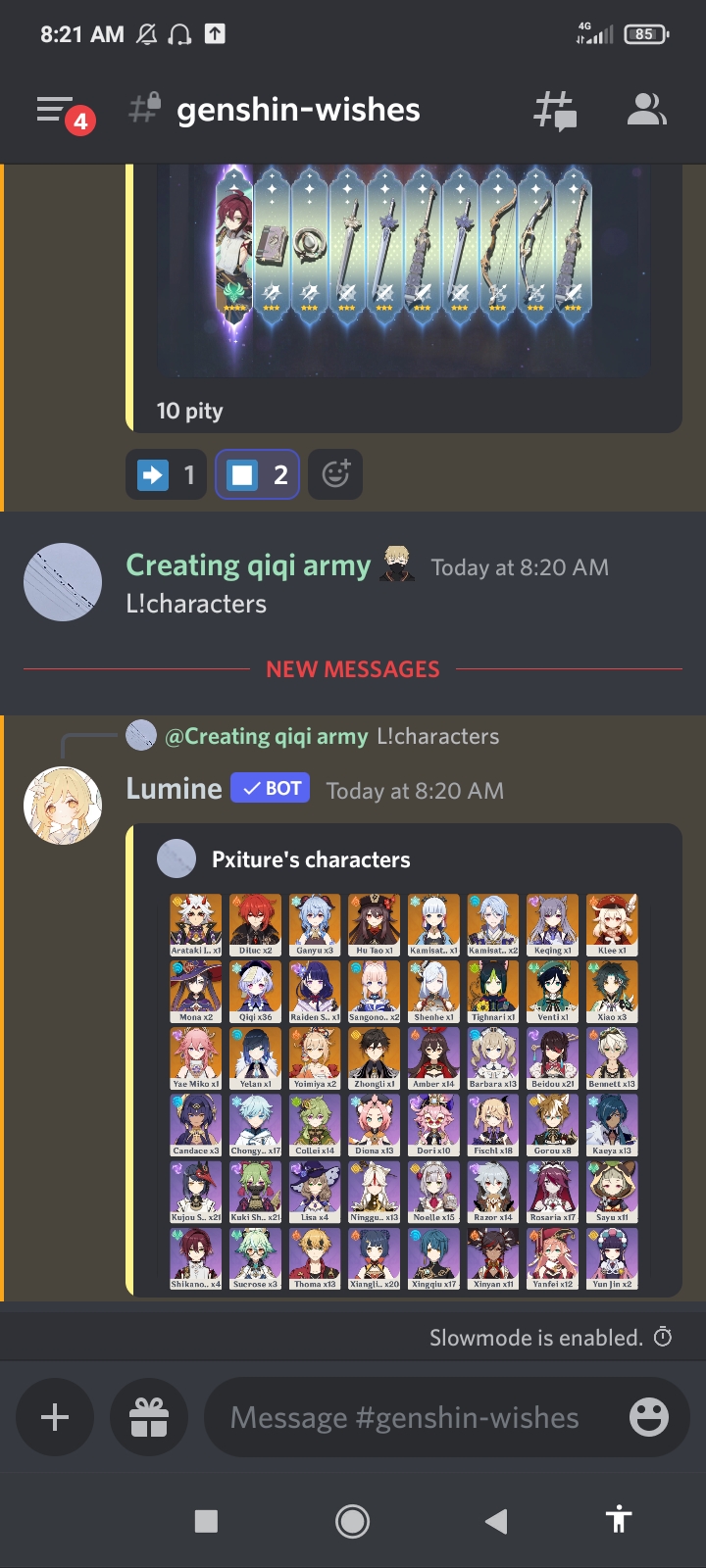 When you lucky more in discord. Genshin Impact | HoYoLAB