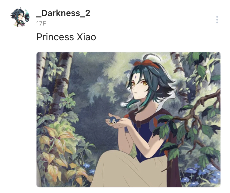 @Disney pls make an movie about princess xiao | HoYoLAB