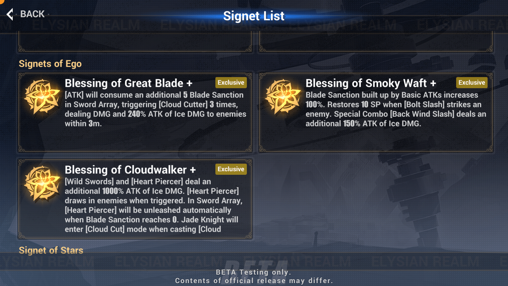 [Beta 6.1] Elysian Realm [Difficulty : Finality] Signet, Sigil, & Team ...