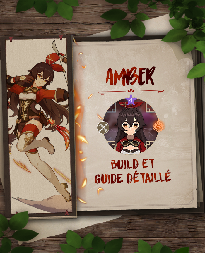 Amber | Build + Guide détaillé Genshin Impact | HoYoLAB