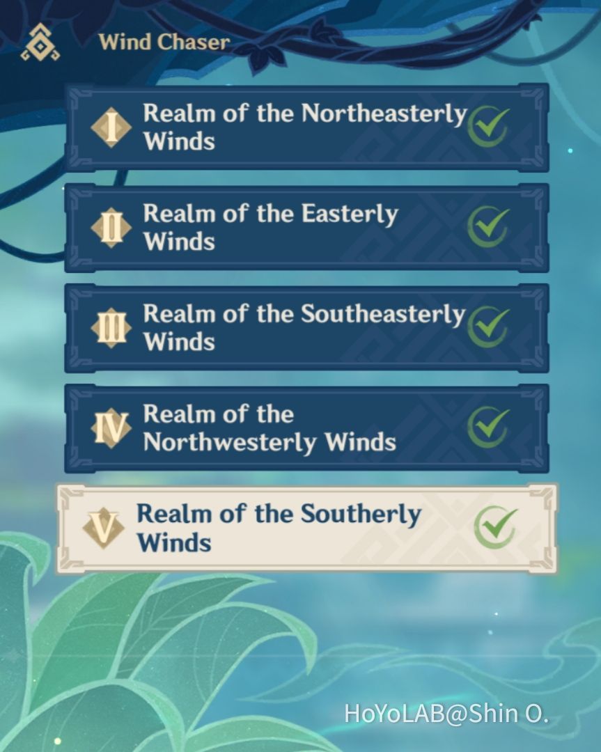 Wind Chaser Genshin Impact | HoYoLAB