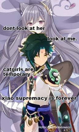 Meme day: Xiao Genshin Impact | HoYoLAB