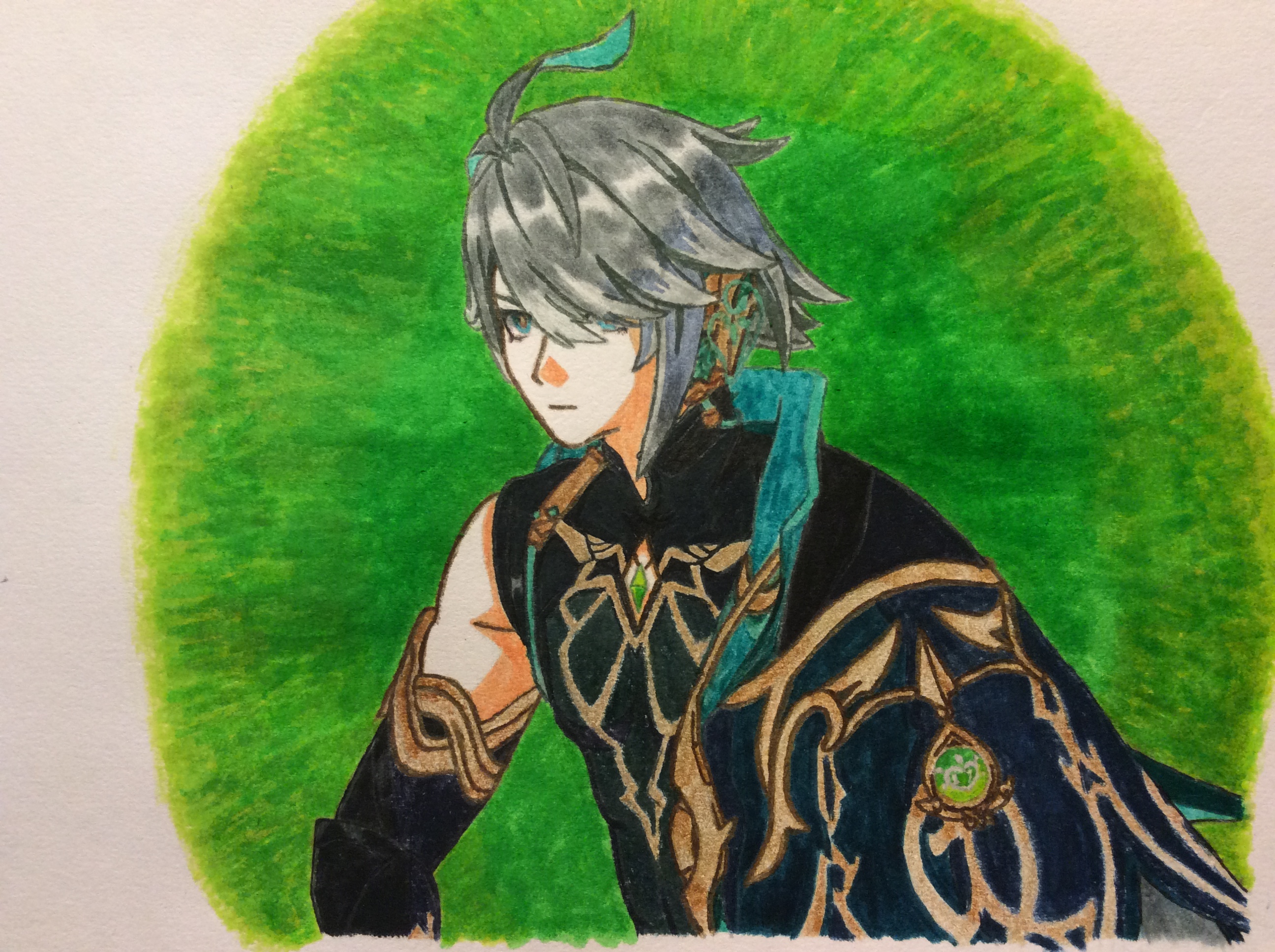 Alhaitham Fanart (finally done!) Genshin Impact | HoYoLAB