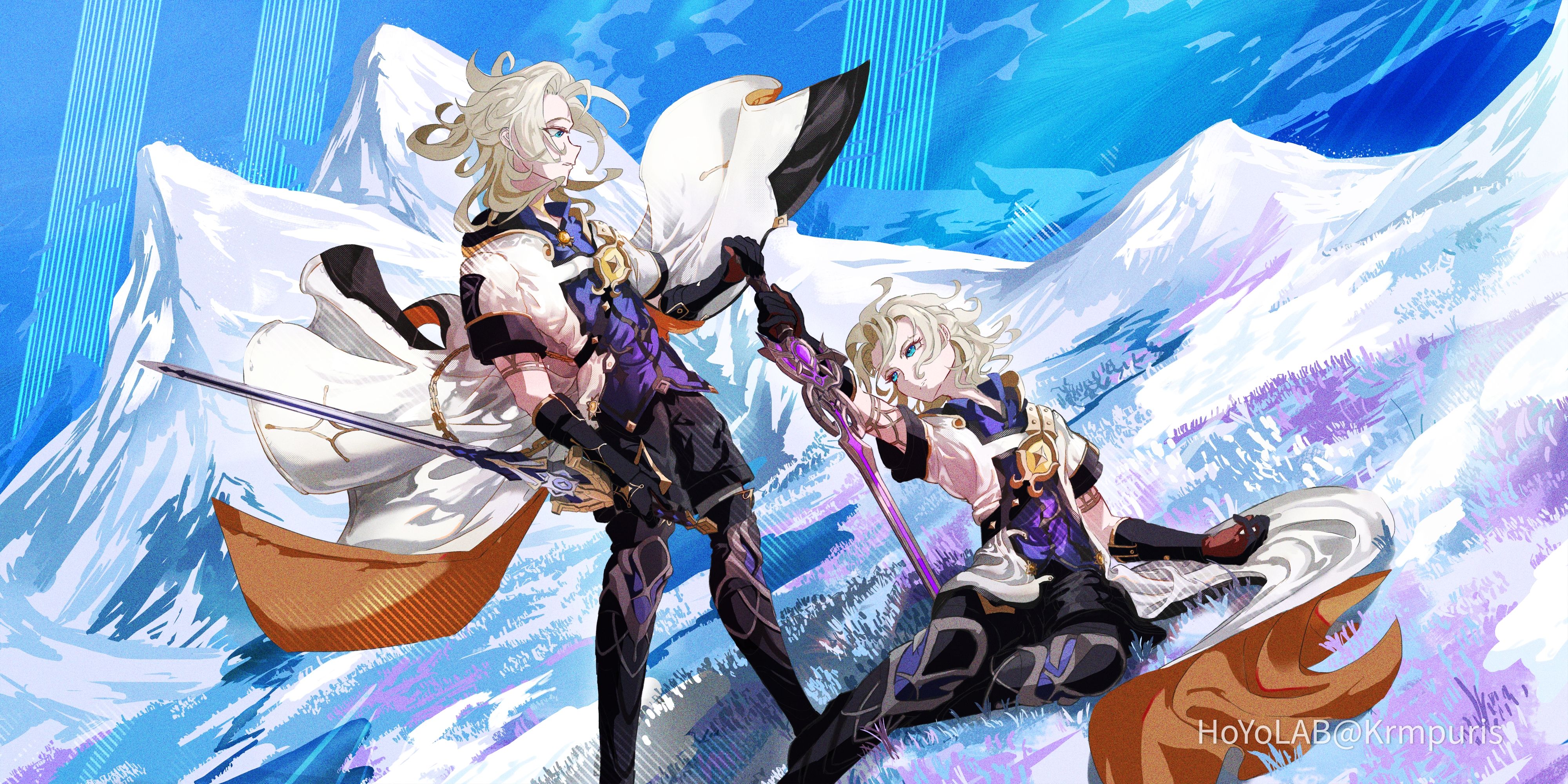 Albedo x2 Genshin Impact | HoYoLAB