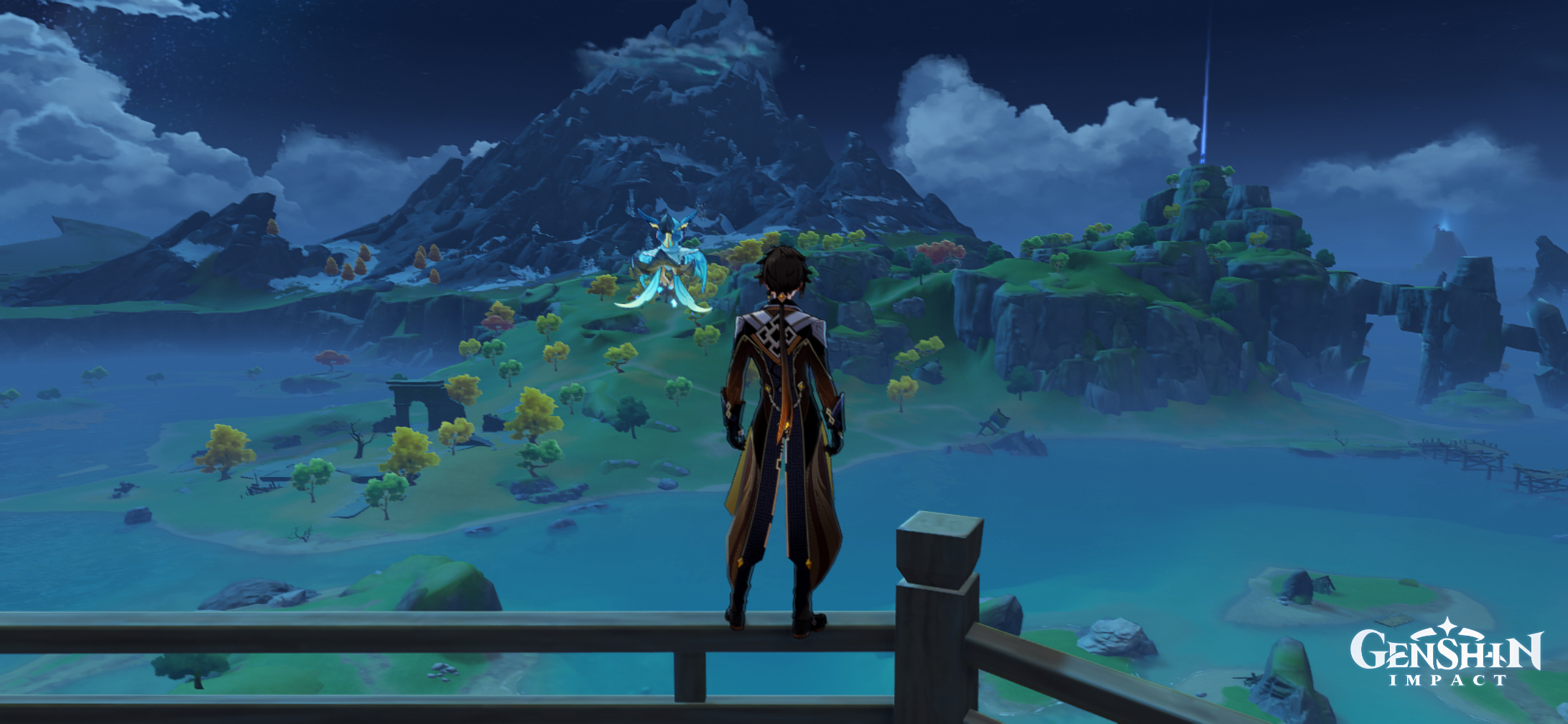 Zhong Li Standing on Wangshu Inn #PhotographerOfTeyvat Genshin Impact ...