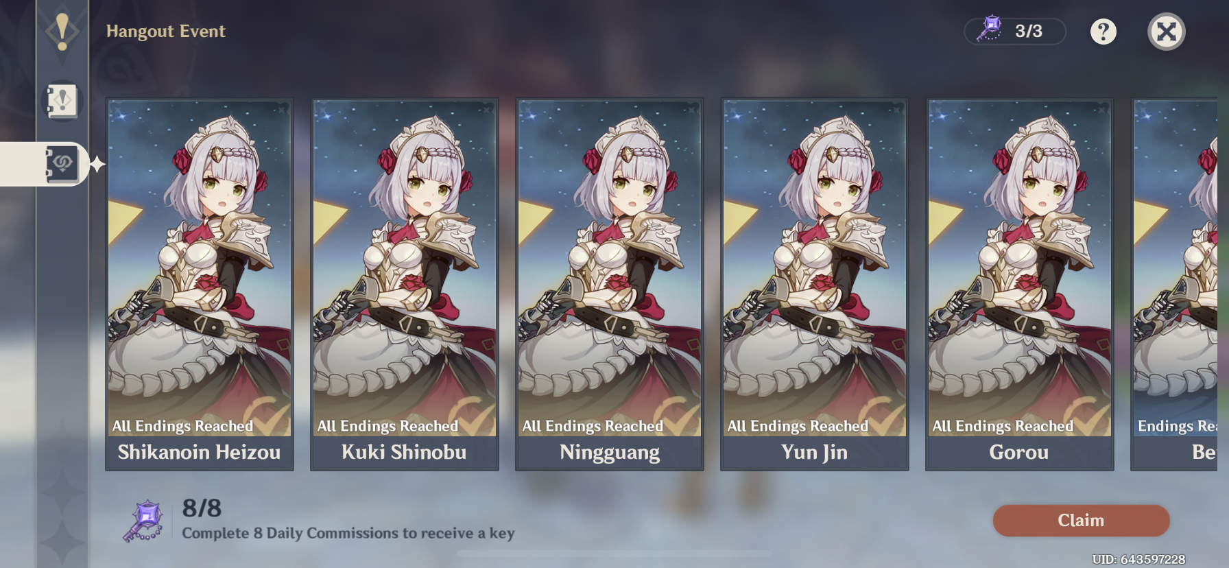 Noelle’s third Hangout Event..? Genshin Impact | HoYoLAB