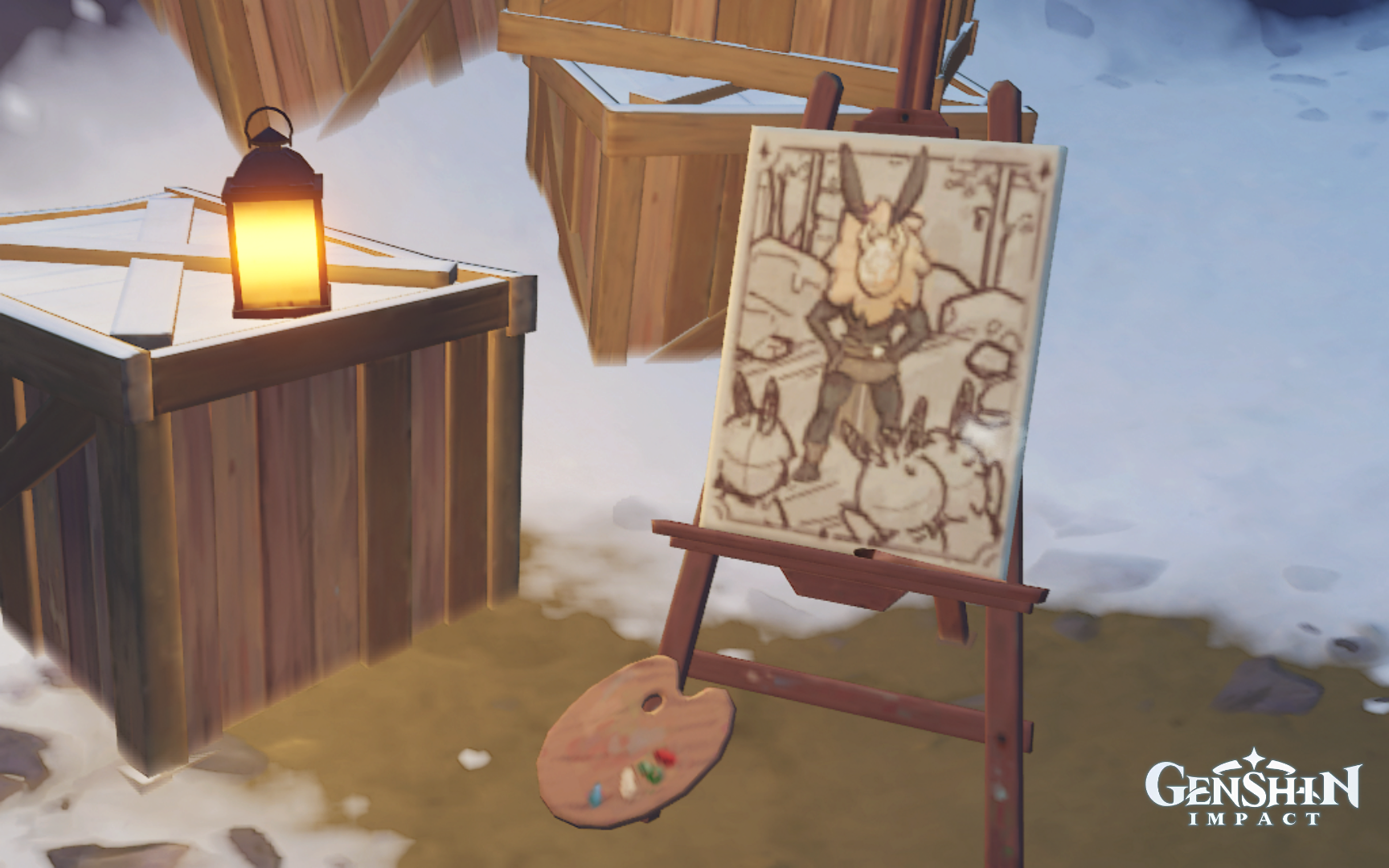 albedo's painting Genshin Impact | HoYoLAB