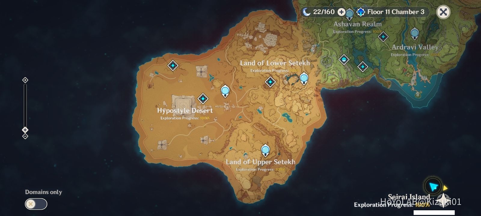 100% all areas this version! Genshin Impact | HoYoLAB