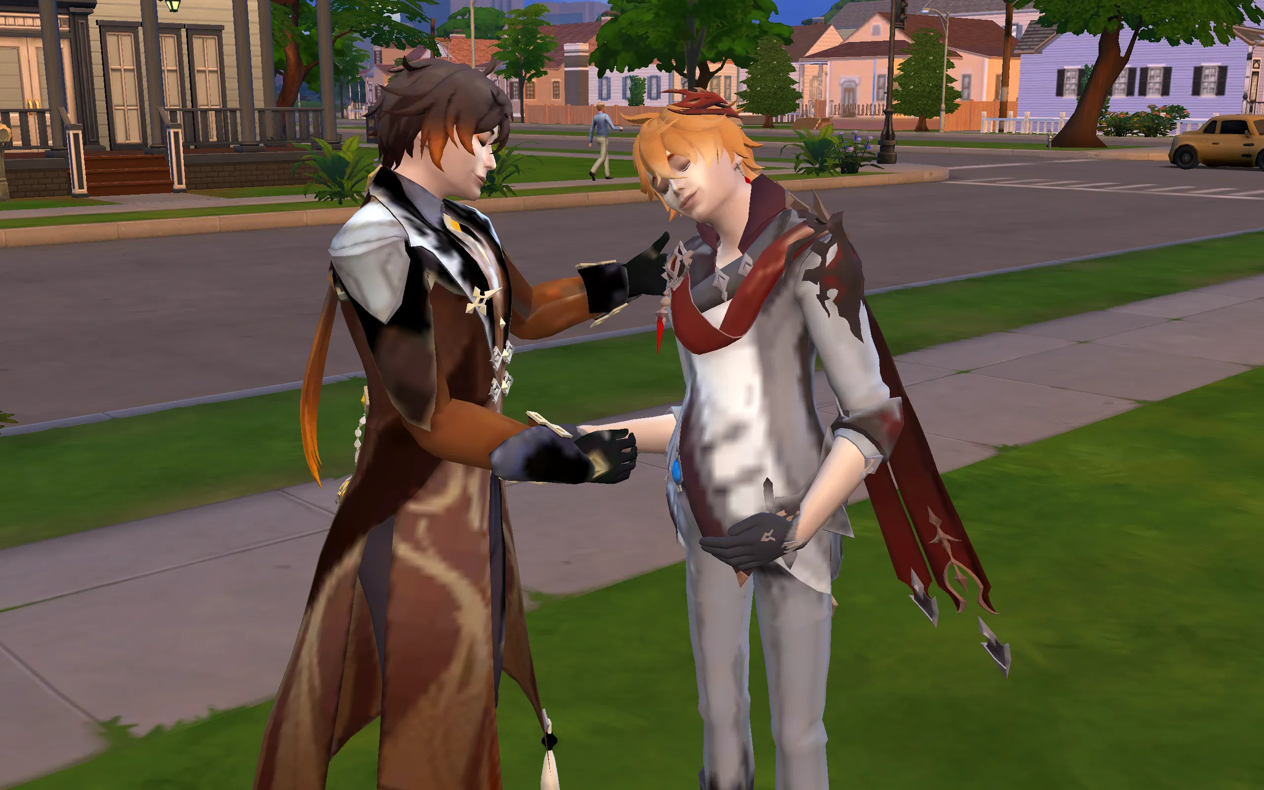 Sims 4 Modded with Zhongli & Childe Genshin Impact | HoYoLAB