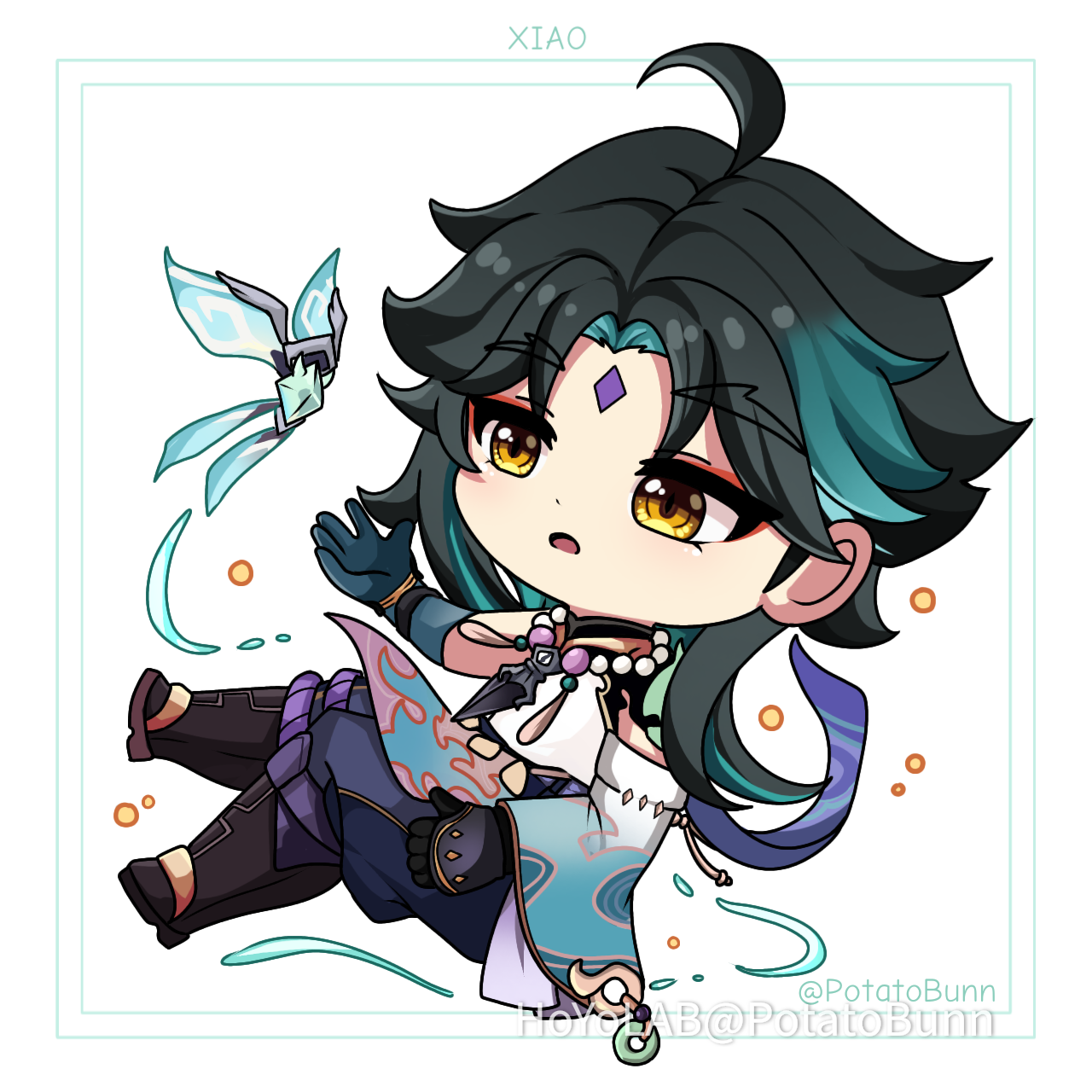 Chibi Xiao Genshin Impact | HoYoLAB