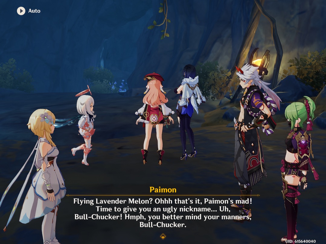 Paimon and Itto fighting Genshin Impact | HoYoLAB