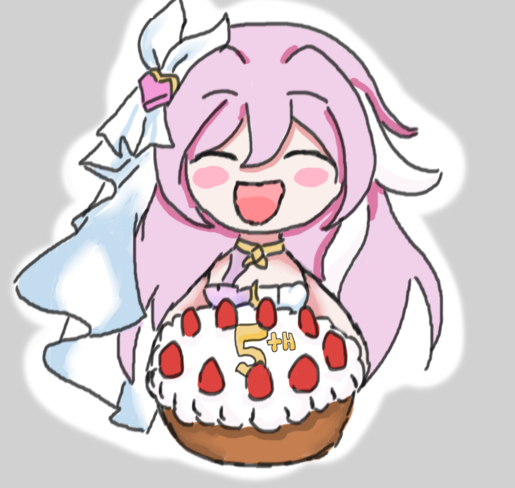 My submission!~ Elysia sticker!! hope to get frame :D Honkai Impact 3rd ...